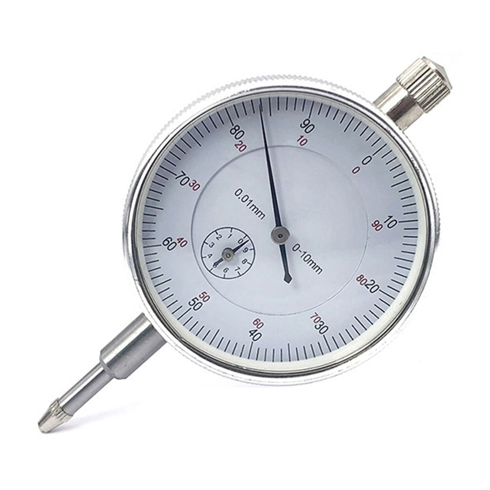 Dial indicator 0-10mm Precision 0.01mm Dial Indicator Gauge Meter ...