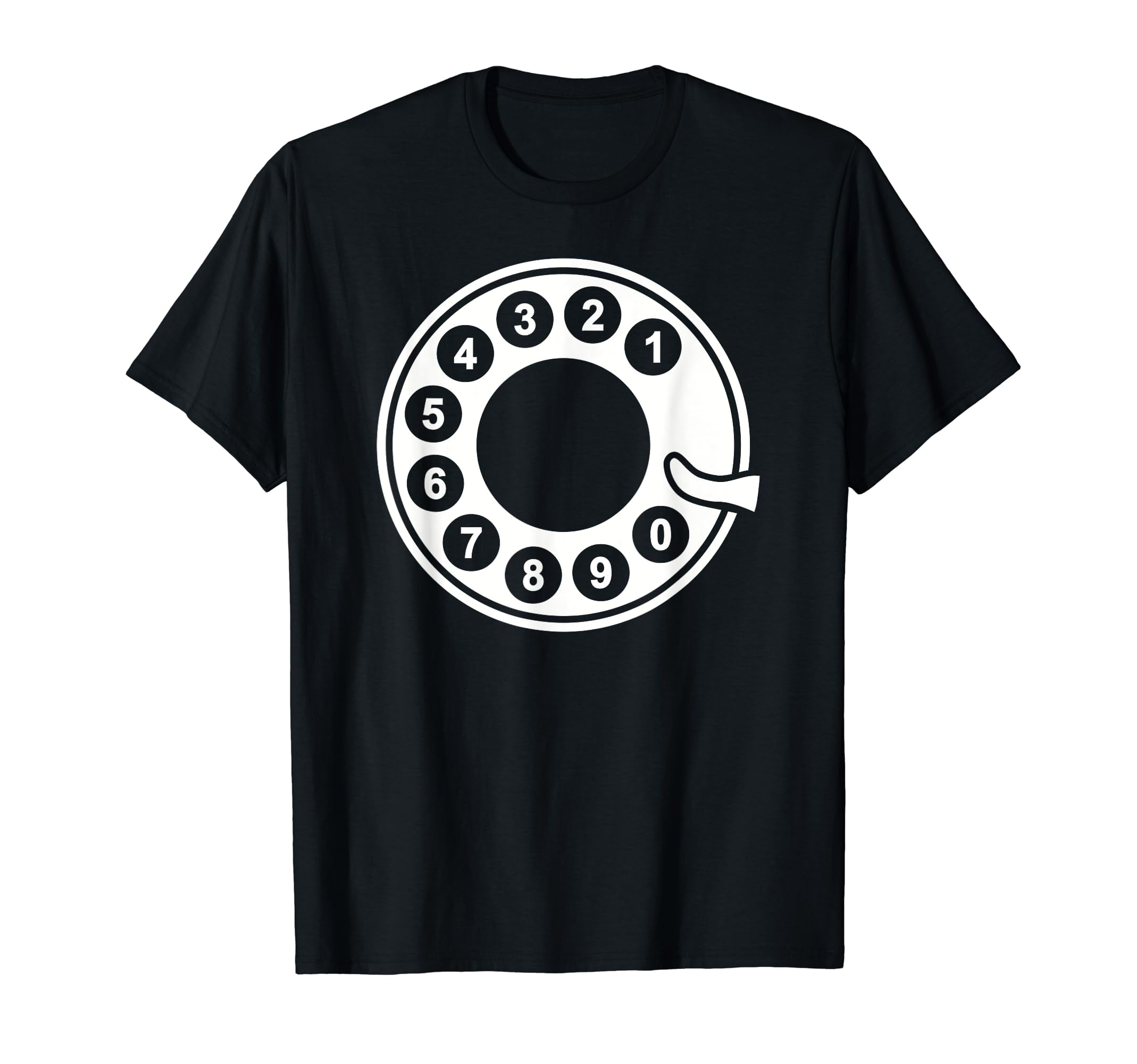 Dial plate telephone T-Shirt - Walmart.com