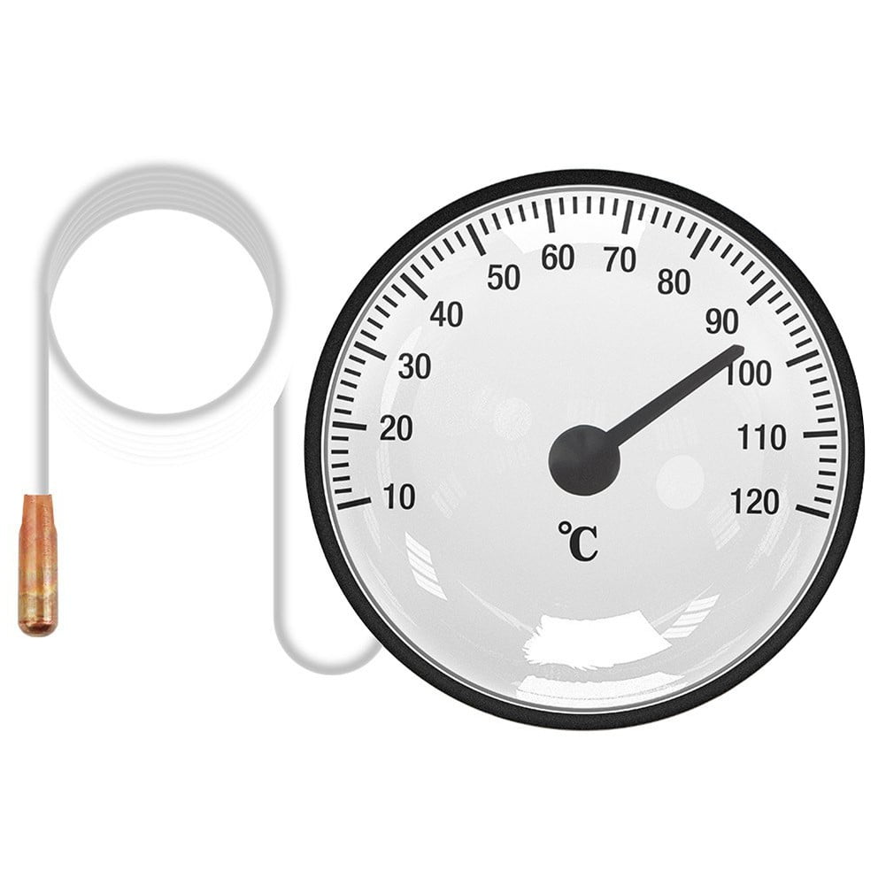Dial thermometer thermometer with 1.4m capillary tube -40~+40℃/10-120 ...
