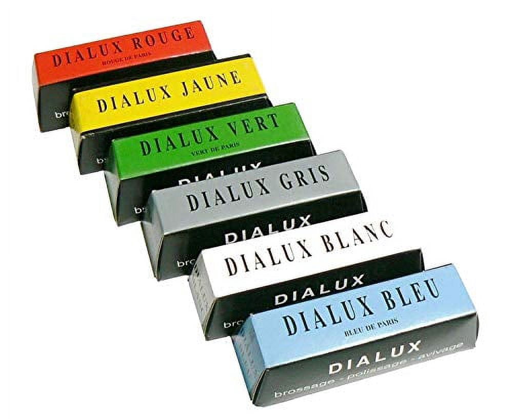 Free Shipping! Dialux Jewelry Polishing 6 Bars Jewelers Rouge Polish ...