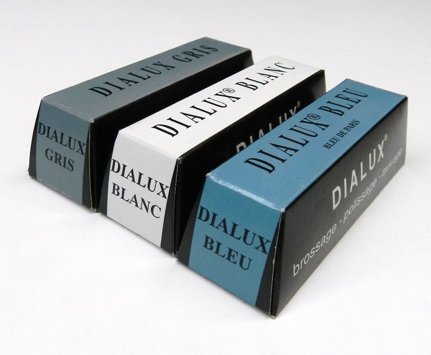 Dialux Metal Polishing Compound Grey, White and Blue 4oz 1/4b - Walmart.com