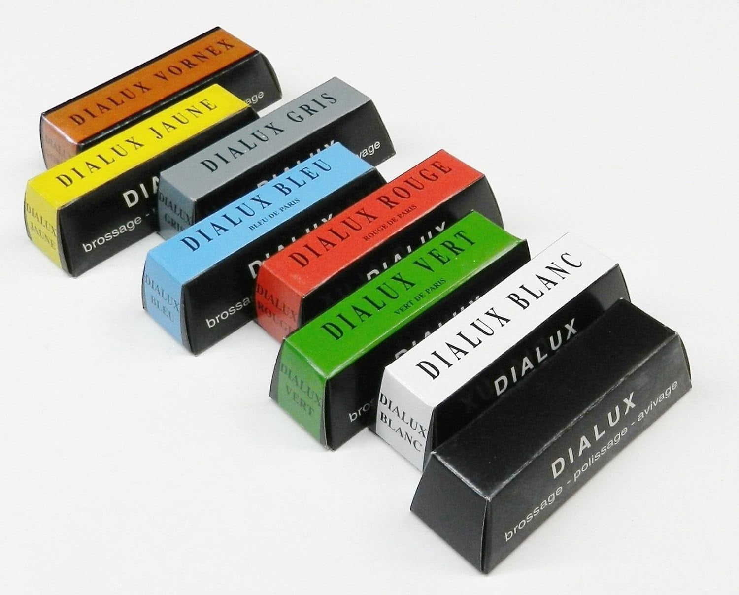 Dialux Polishing Compound 8 Bars Set Every Type of Jewelers Rouge ...