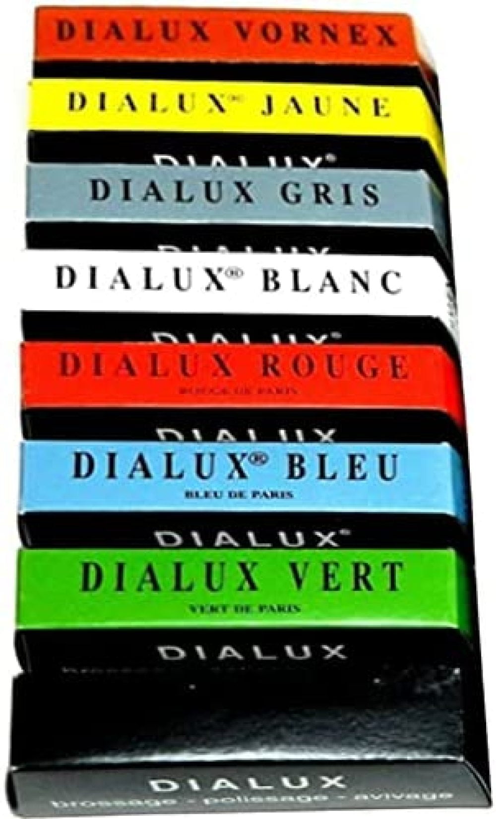 Dialux Metal Polishing Compound Kit, 8 Bars Set, Jewelers Rouge Polish ...