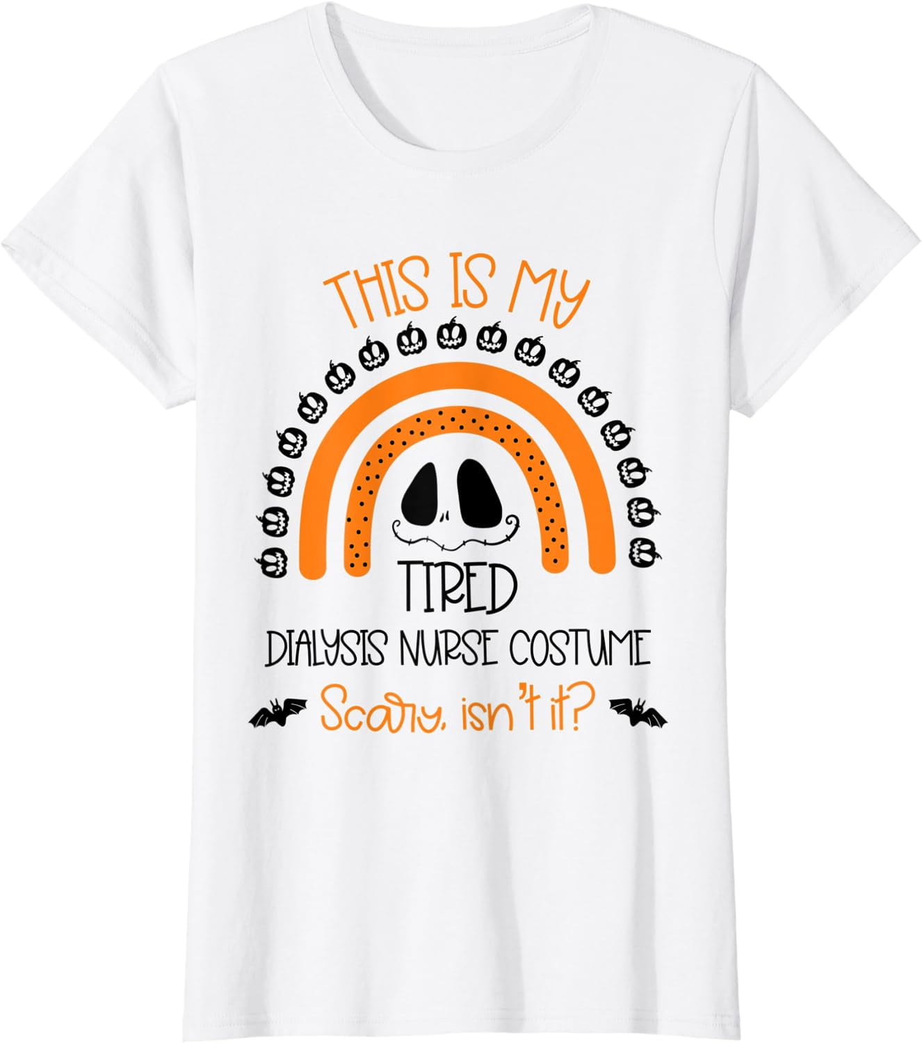 Dialysis Nurse Halloween Costume Kidney Cute Nephrology RN T-Shirt ...