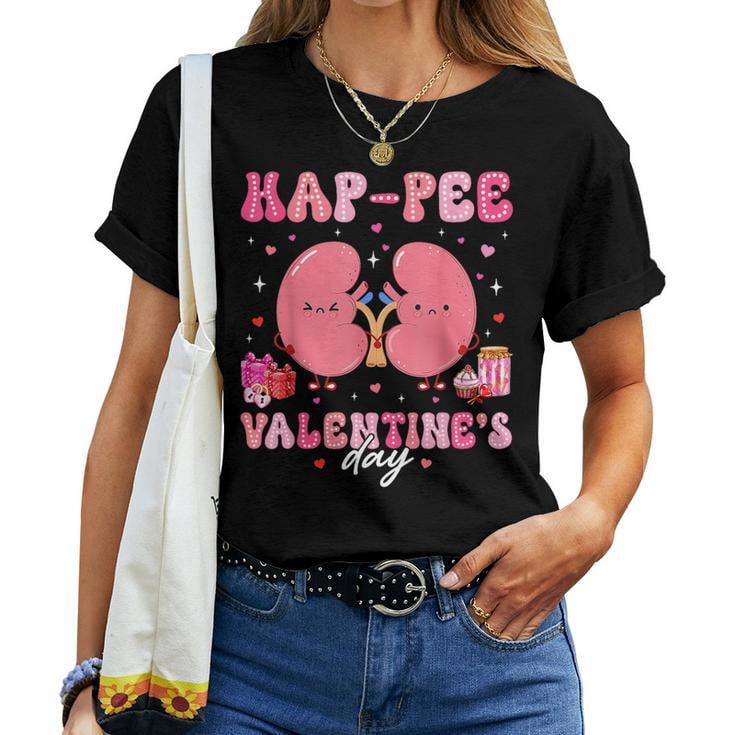Dialysis Nurse Hap-Pee Valentine’s Day T-Shirt, Kidney Urology Nurse ...