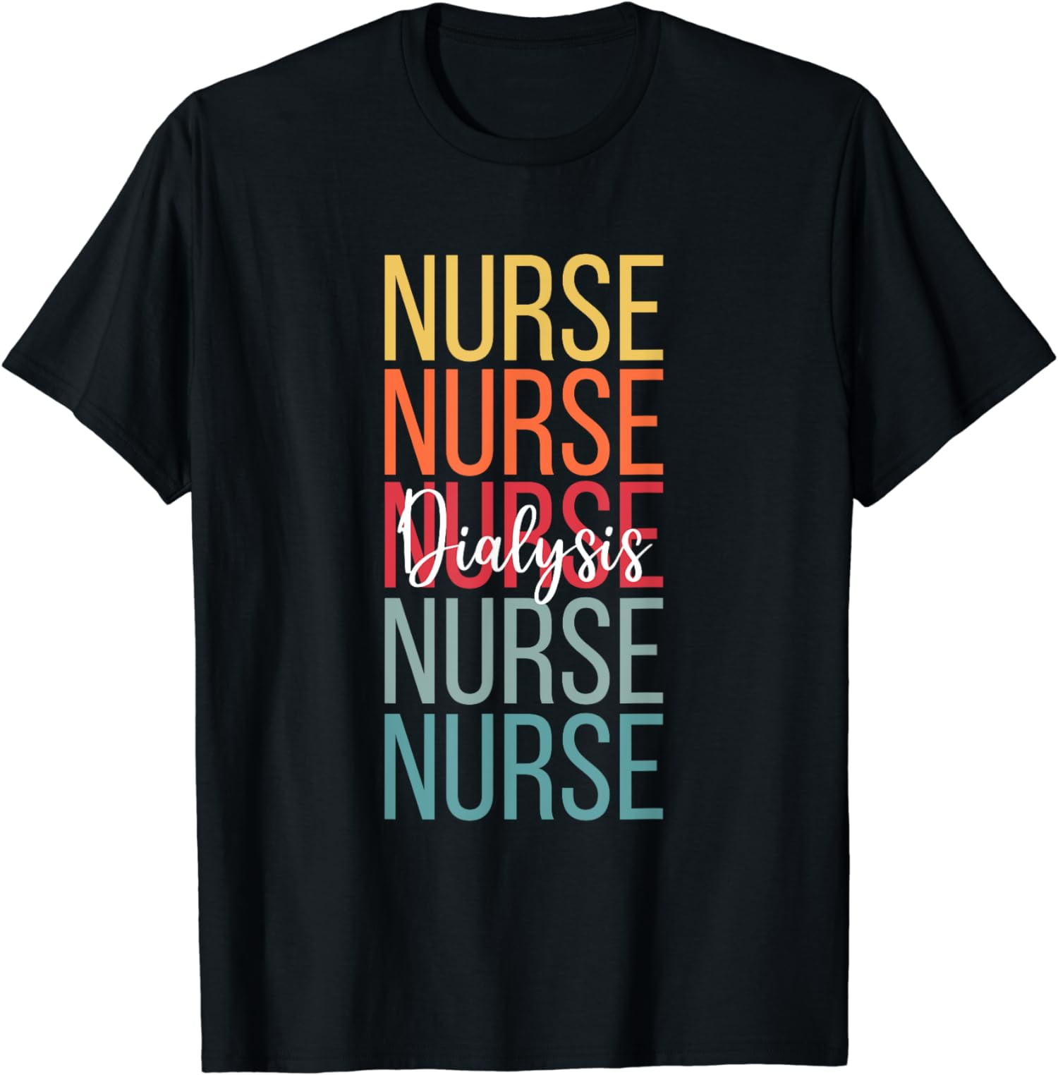 Dialysis Nurse Kidney RN Matching Hemodialysis Team Week T-Shirt ...