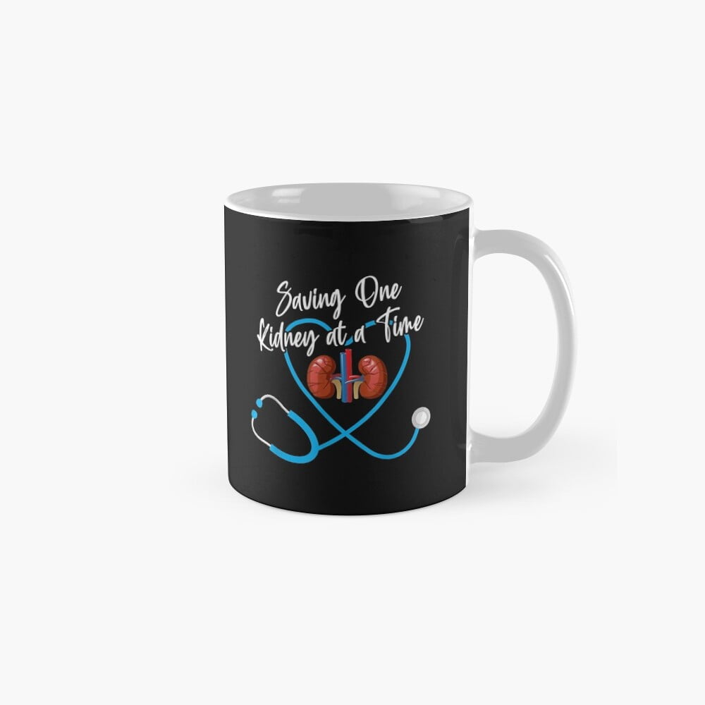 Dialysis Nurse Nephrology Kidney Disease Failure Nursing Classic Mug ...