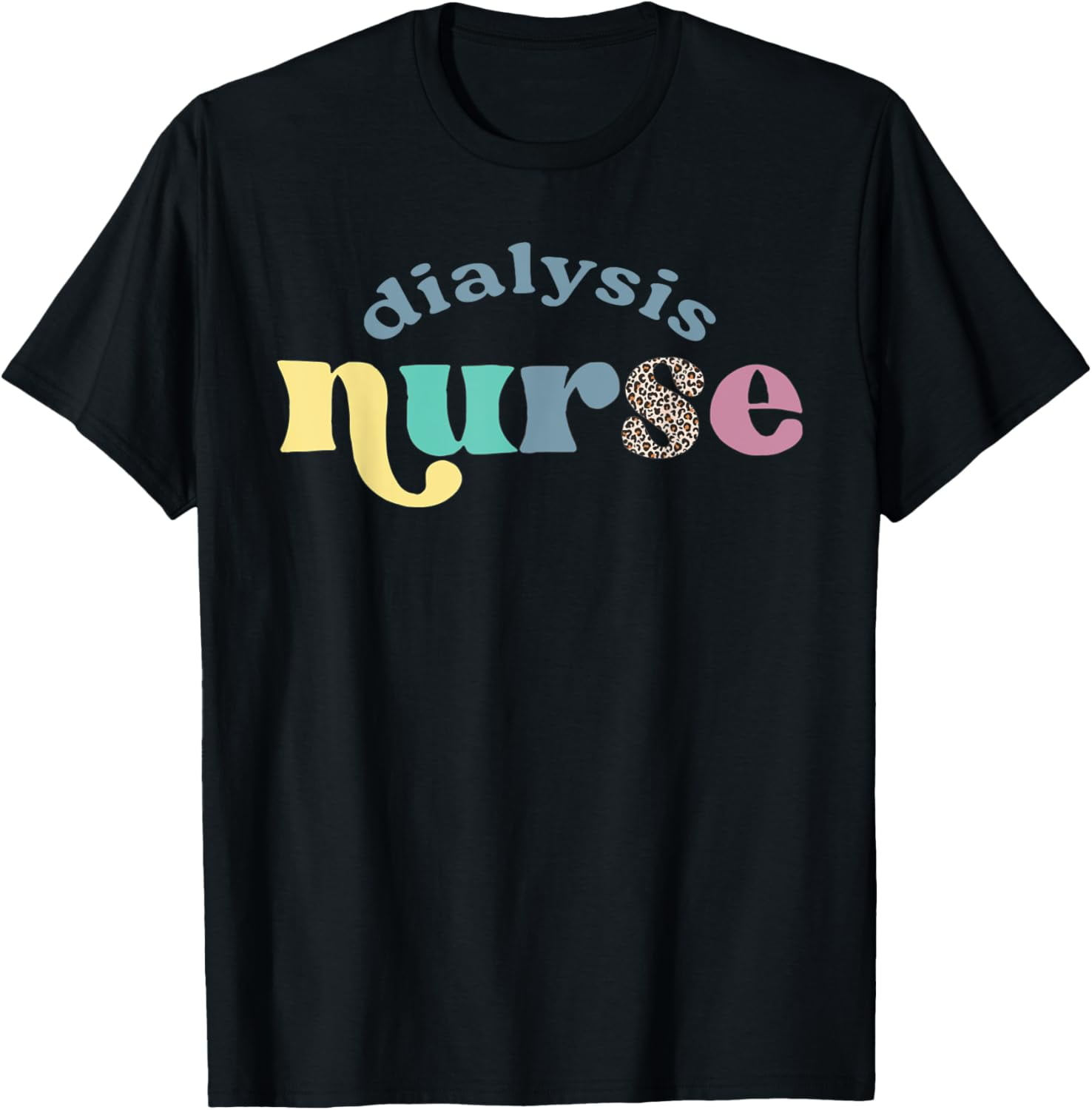 Dialysis Nurse RN Nephrology Registered groovy Kidney RN T-Shirt ...