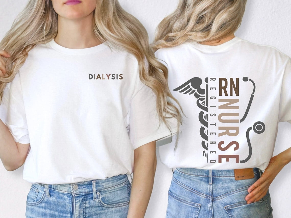 Dialysis Nurse Shirt, Lung Squad Nurse Shirt for Work, Dialysis Unit ...