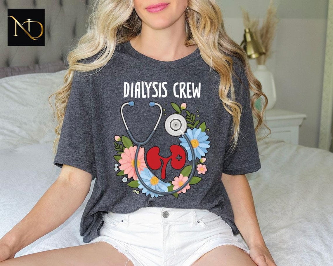 Dialysis Team Shirts, Dialysis Nurse Gift, Dialysis Nurse Shirt, Gift ...