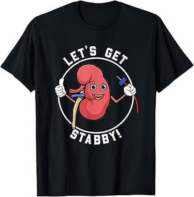 Dialysis Tech CCHT Kawaii Kidney T-Shirt - Walmart.com