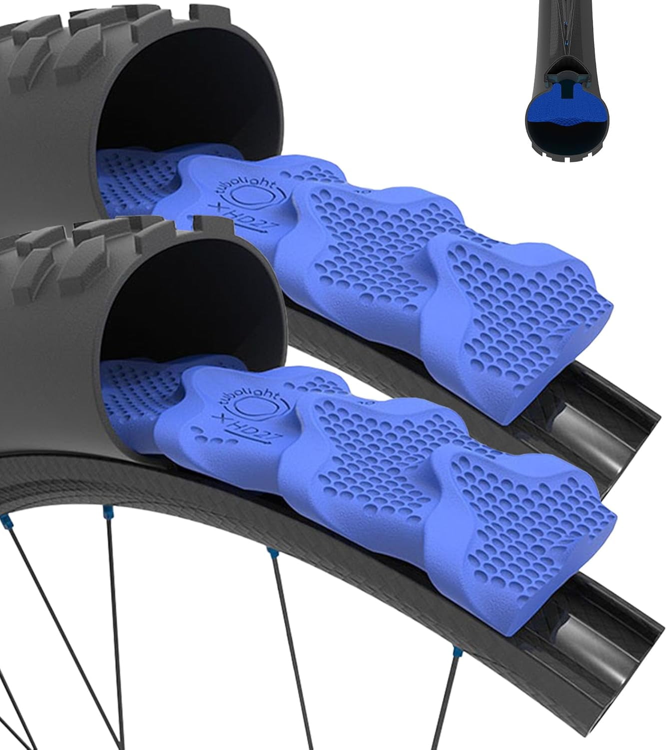 Diamana Bike Tire Insert Set |Lightweight EVA Foam | Patented Design ...