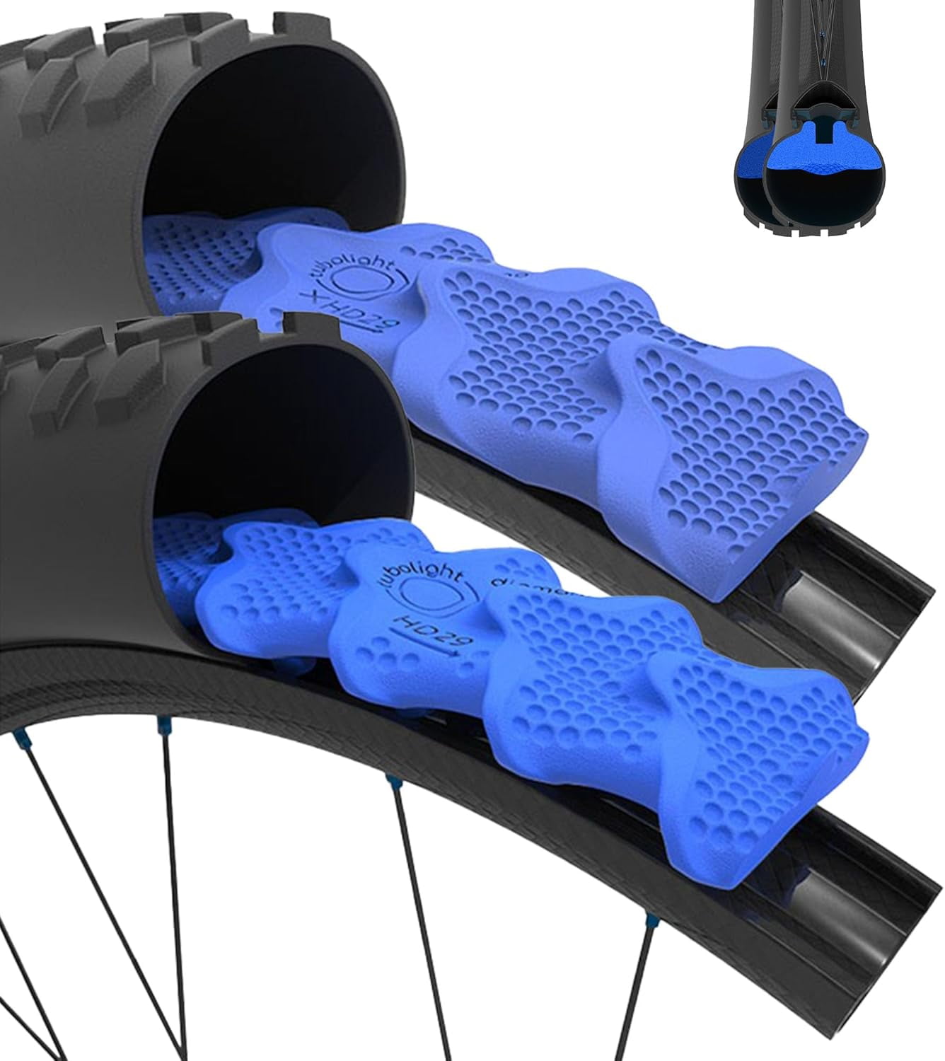 Diamana Bike Tire Insert Set |Lightweight EVA Foam | Patented Design ...