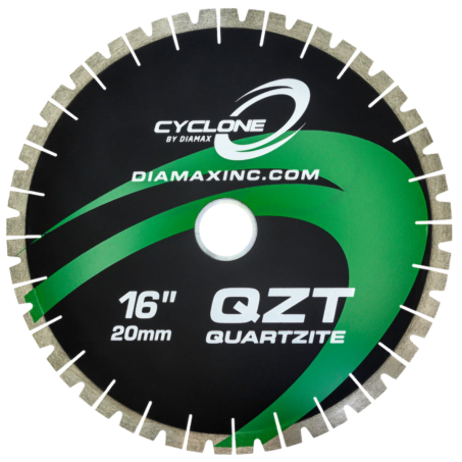 Diamax Cyclone QZT Quartzite Blade — 16" Bridge Saw (50/60mm) - Walmart.com