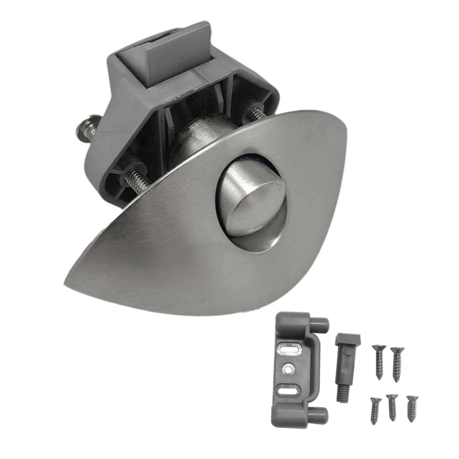 Diameter 20mm Camper Car Half-moon Push Lock RV Caravan Boat Drawer ...