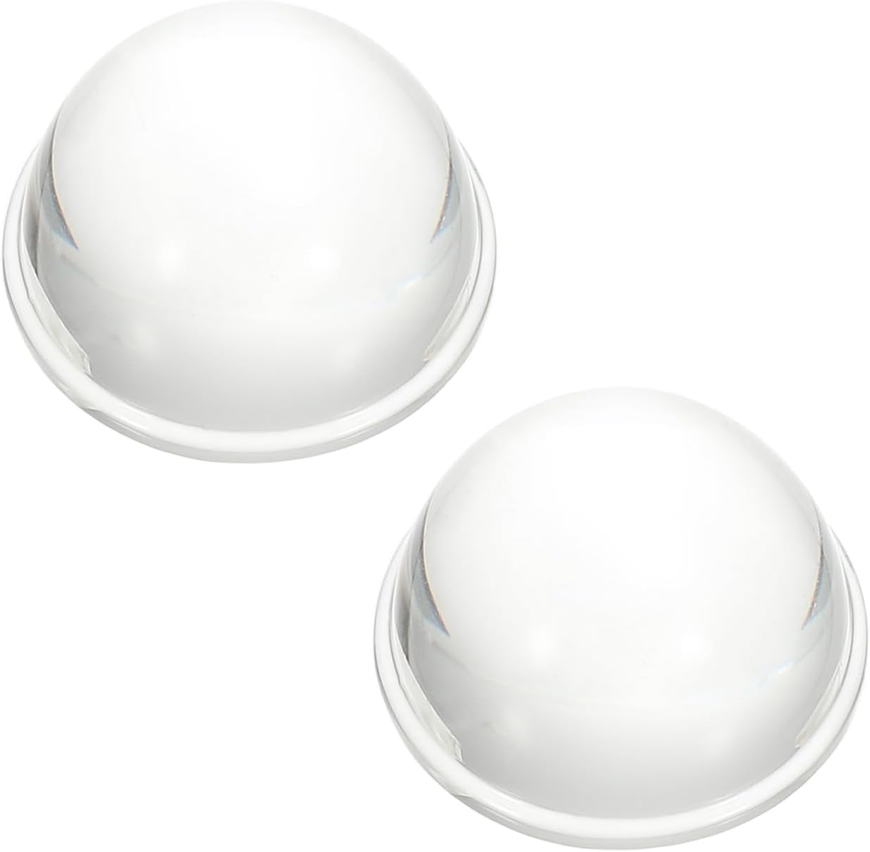 Diameter 35mm Flat Convex Lens, 2 Pcs Height 20mm High Borosilicate ...