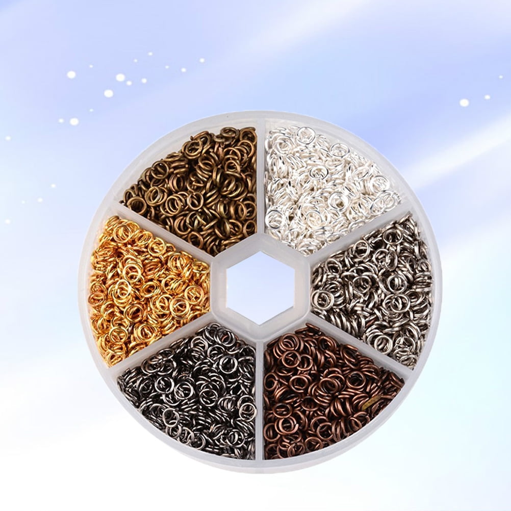 Diameter 4mm Jump Rings Earring Bracelet Necklace Open Rings for DIY ...