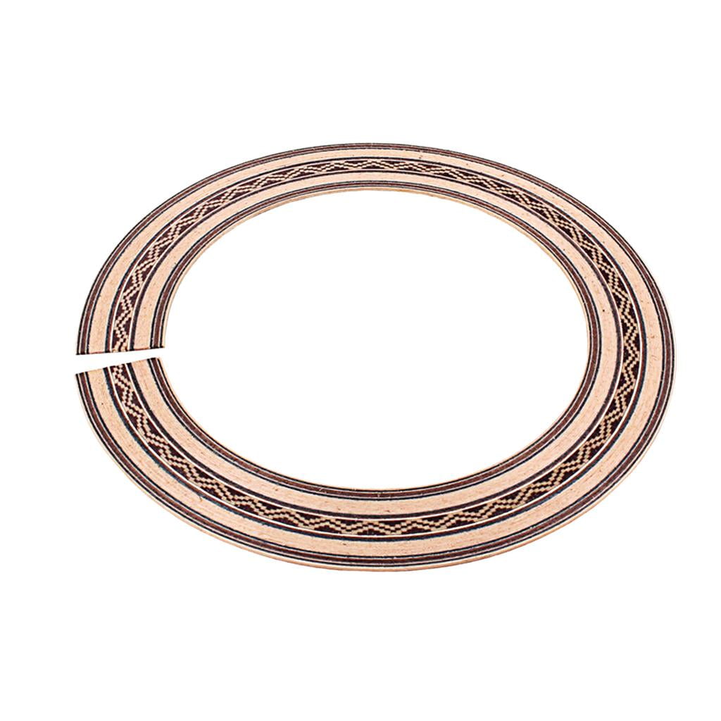 Diameter 90mm Acoustic Guitar Rosette Inlay For Acoustic Guitar Lovers ...