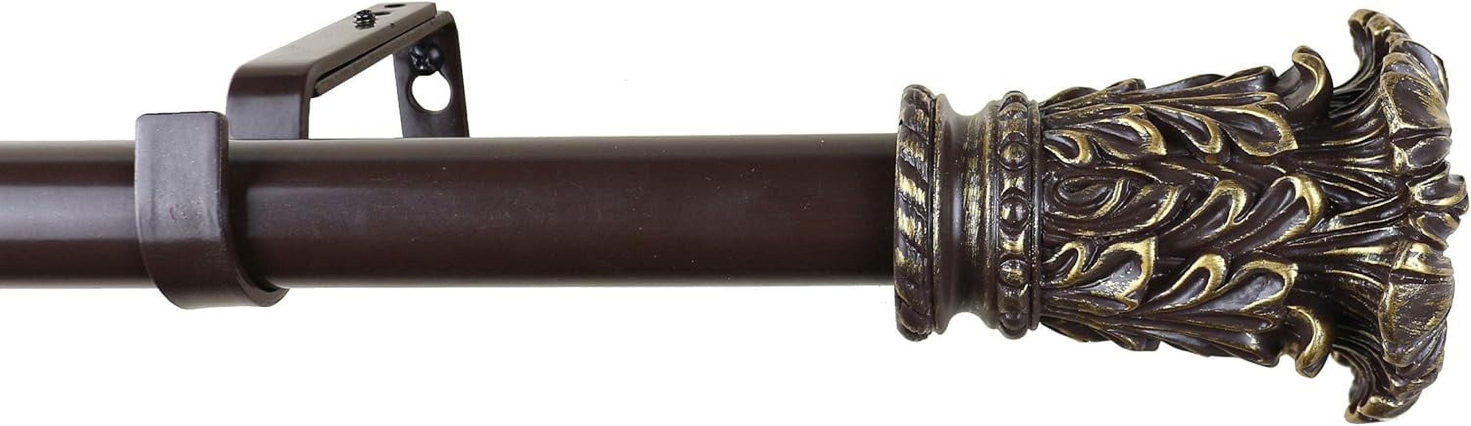 Diameter Chilton Adjustable Single Drapery Curtain Rod, 48-inch to 84 ...