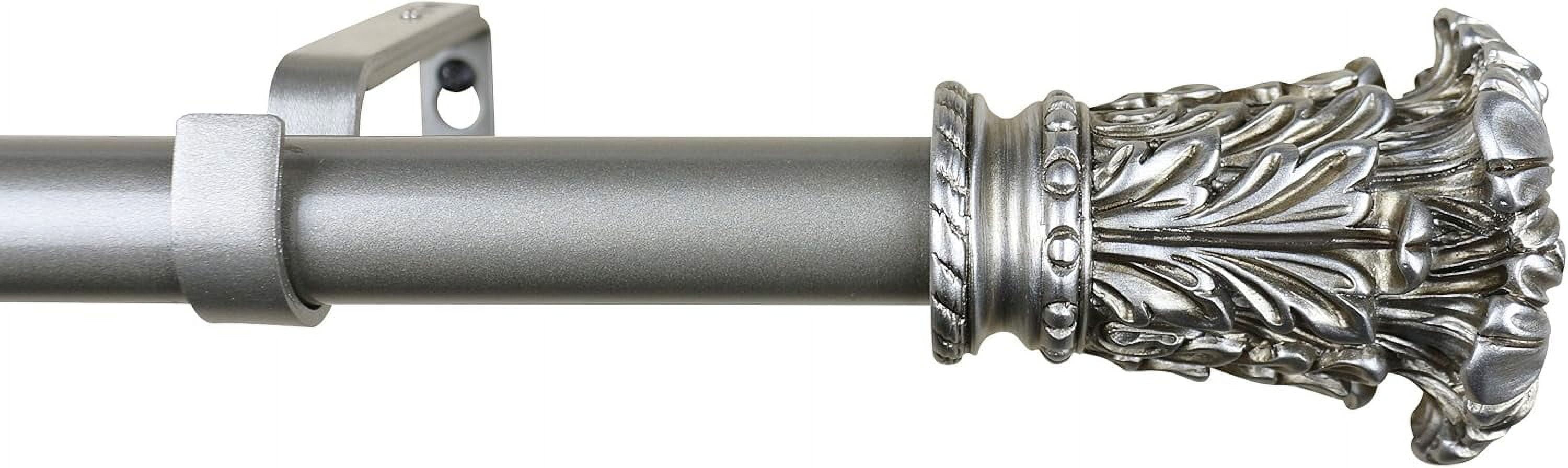 Diameter Chilton Adjustable Single Drapery Curtain Rod, 84-inch to 120 ...