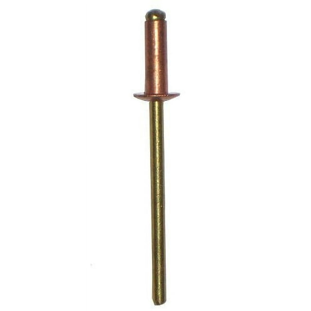 Diameter Copper Blind Rivet with Copper Mandrel, Dome Head, Grip Range ...