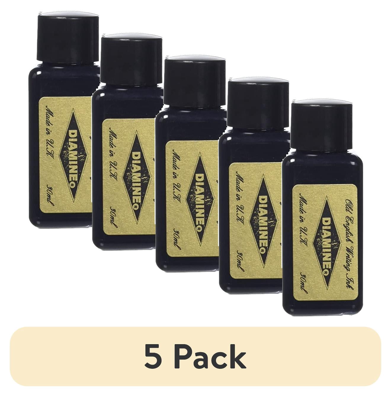 (5 pack) Diamine 30 ml Bottle Fountain Pen Ink, Eclipse - Walmart.com