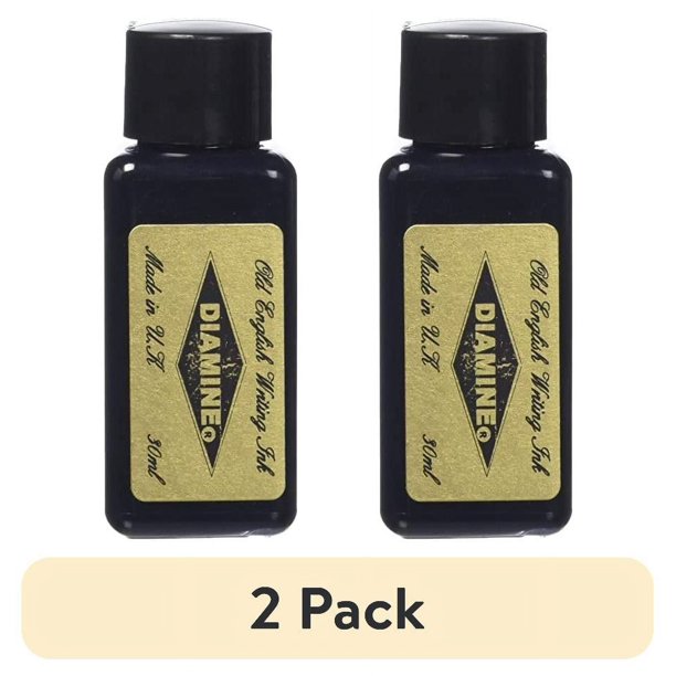 (2 pack) Diamine 30 ml Bottle Fountain Pen Ink, Eclipse - Walmart ...