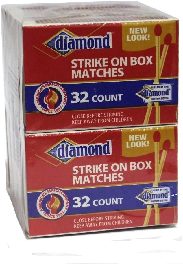 Diamond 10 Pack Strike on Box 32 Count Matches - Walmart.com