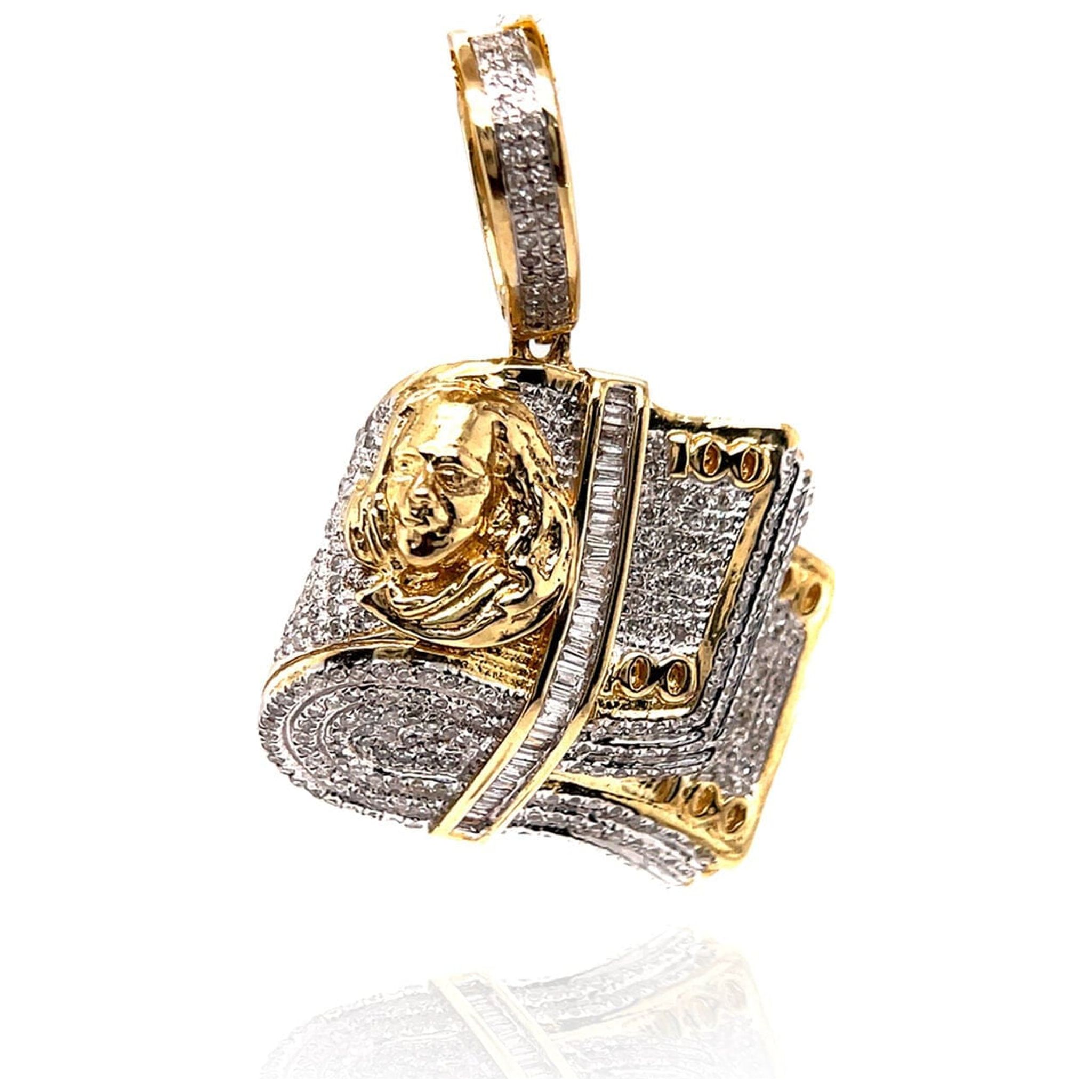 Diamond $100 Stack Pendant - Walmart.com