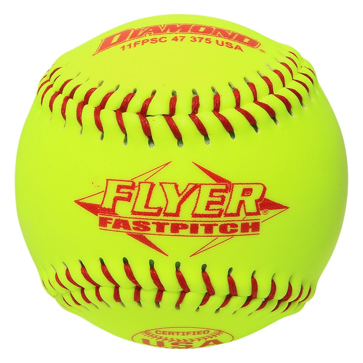 Diamond USA Synthetic Fast Pitch Softballs - Walmart.com