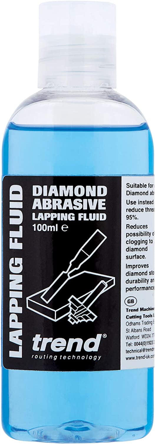 Diamond Abrasive Lapping Fluid, 3.4 fl oz, Blue, Professional Grade ...