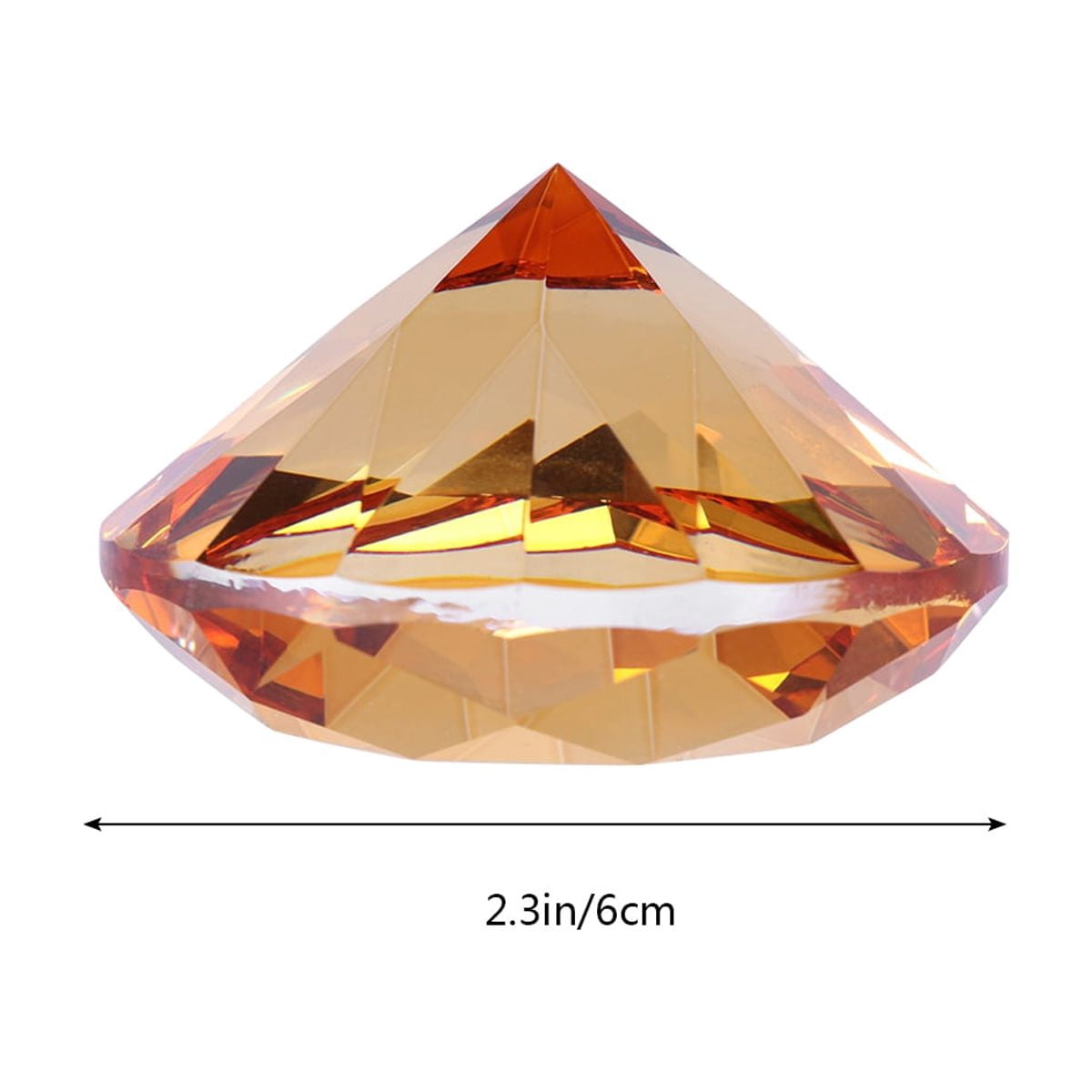 60mm Crystal Diamonds Craft Decorative Diamond Ornament for Wedding ...
