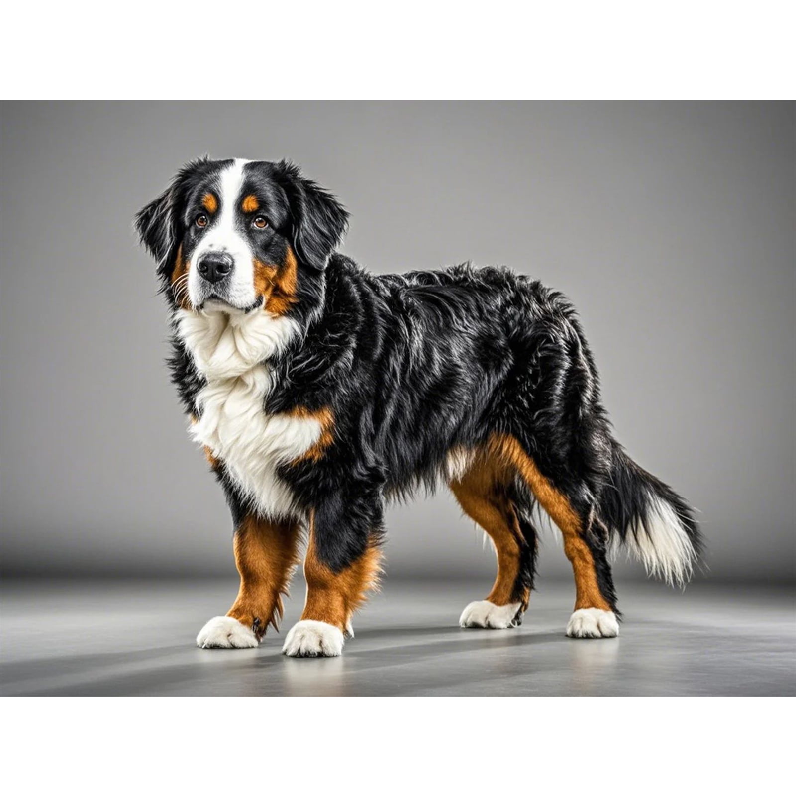 Diamond Art Bernese Mountain Dog 5D Diamond Painting DIY Kits Full ...