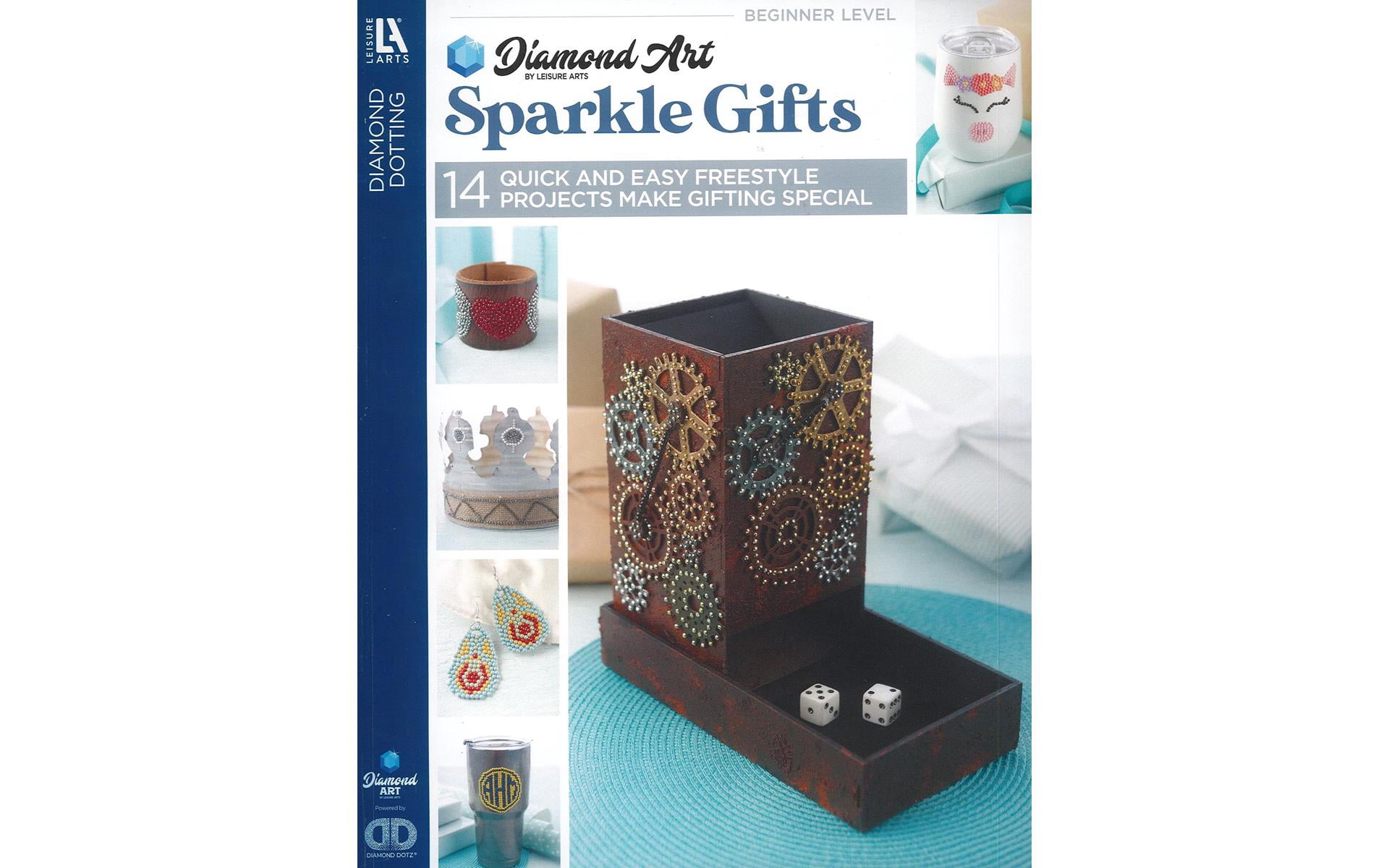 Diamond Art By Leisure Arts Sparkle Gifts Book Diamond Dotting Book ...