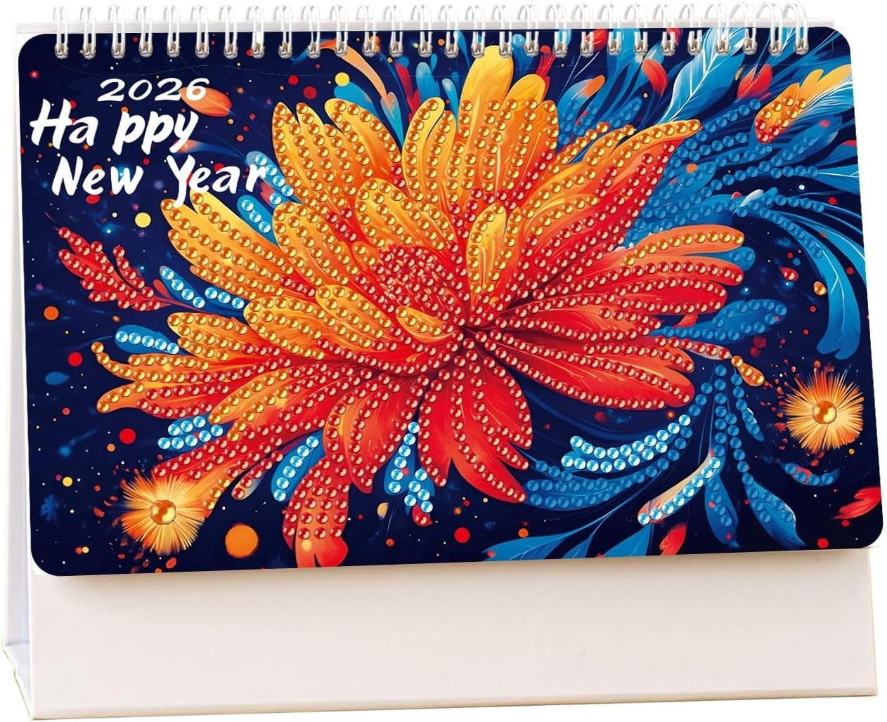 Diamond Art Calendar 2026, DIY Diamond Art Painting Monthly Flip ...