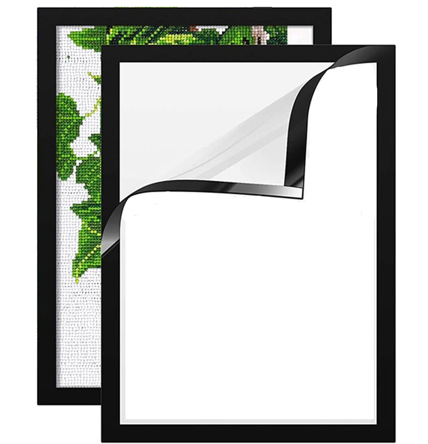 Diamond Art Frame,Happon 9.84x13.78 inch Magnetic Diamond Art Painting ...