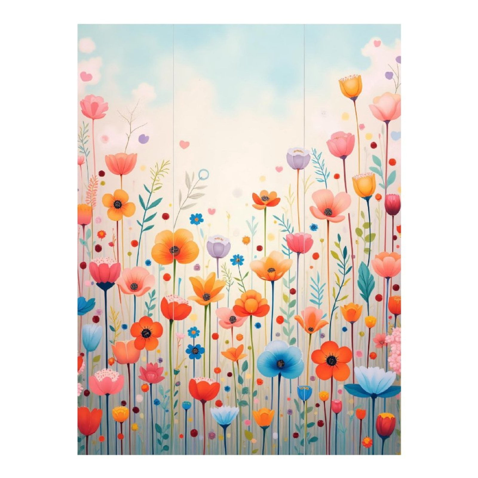 Diamond Art Kit for Adults, Abstract Meadow Print No.12 Diamond ...