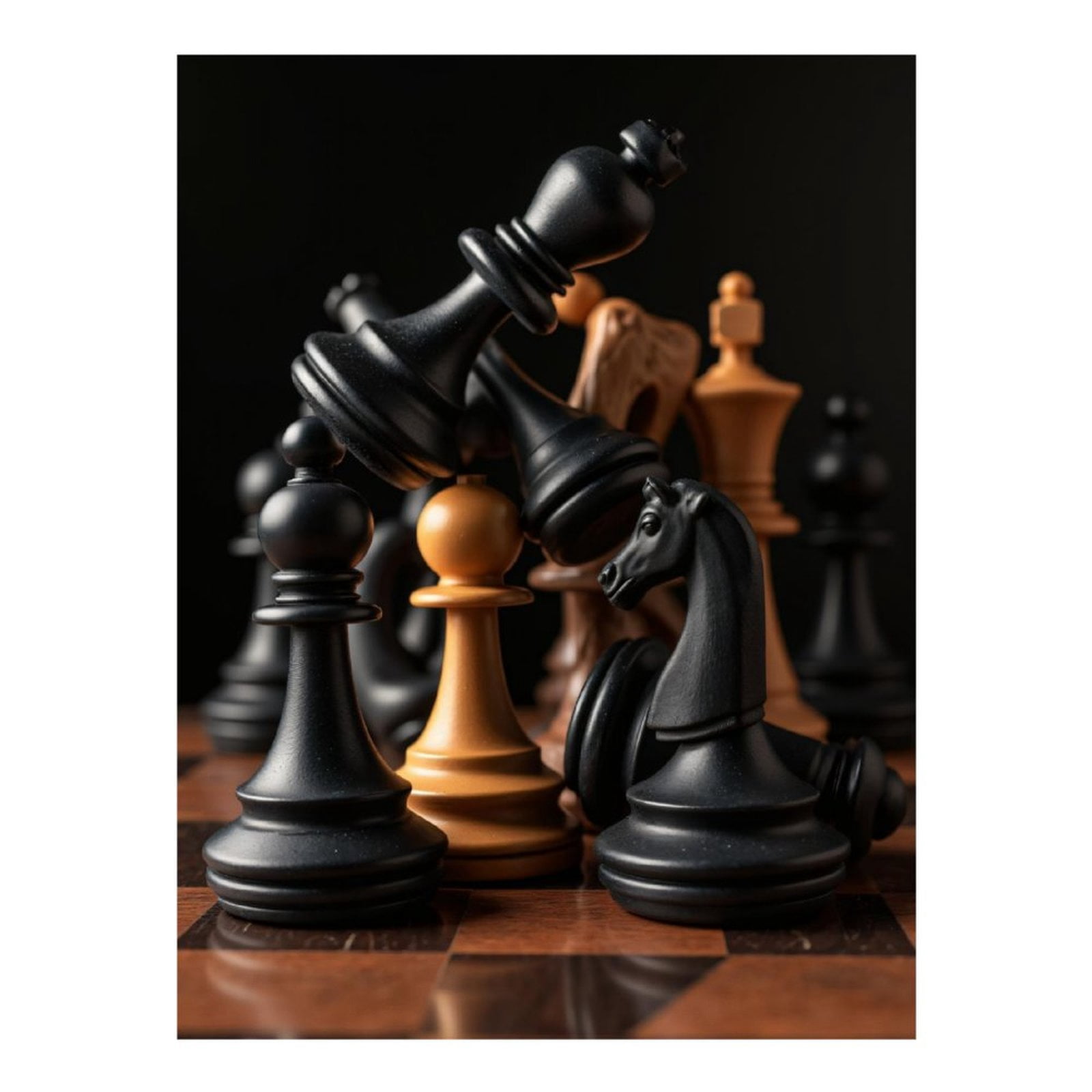 Diamond Art Kit for Adults, Chess Pieces Battle Arrangement Diamond ...