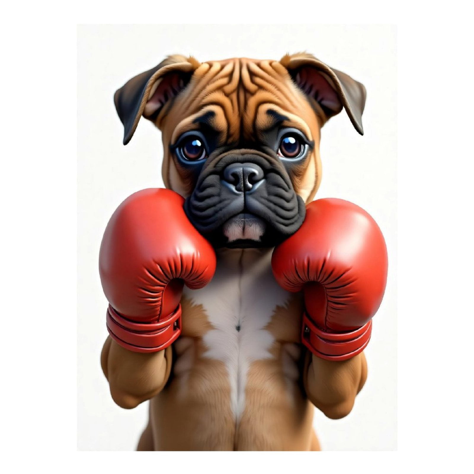 Diamond Art Kit for Adults, Cute Boxing Red Print No.14 Diamond ...