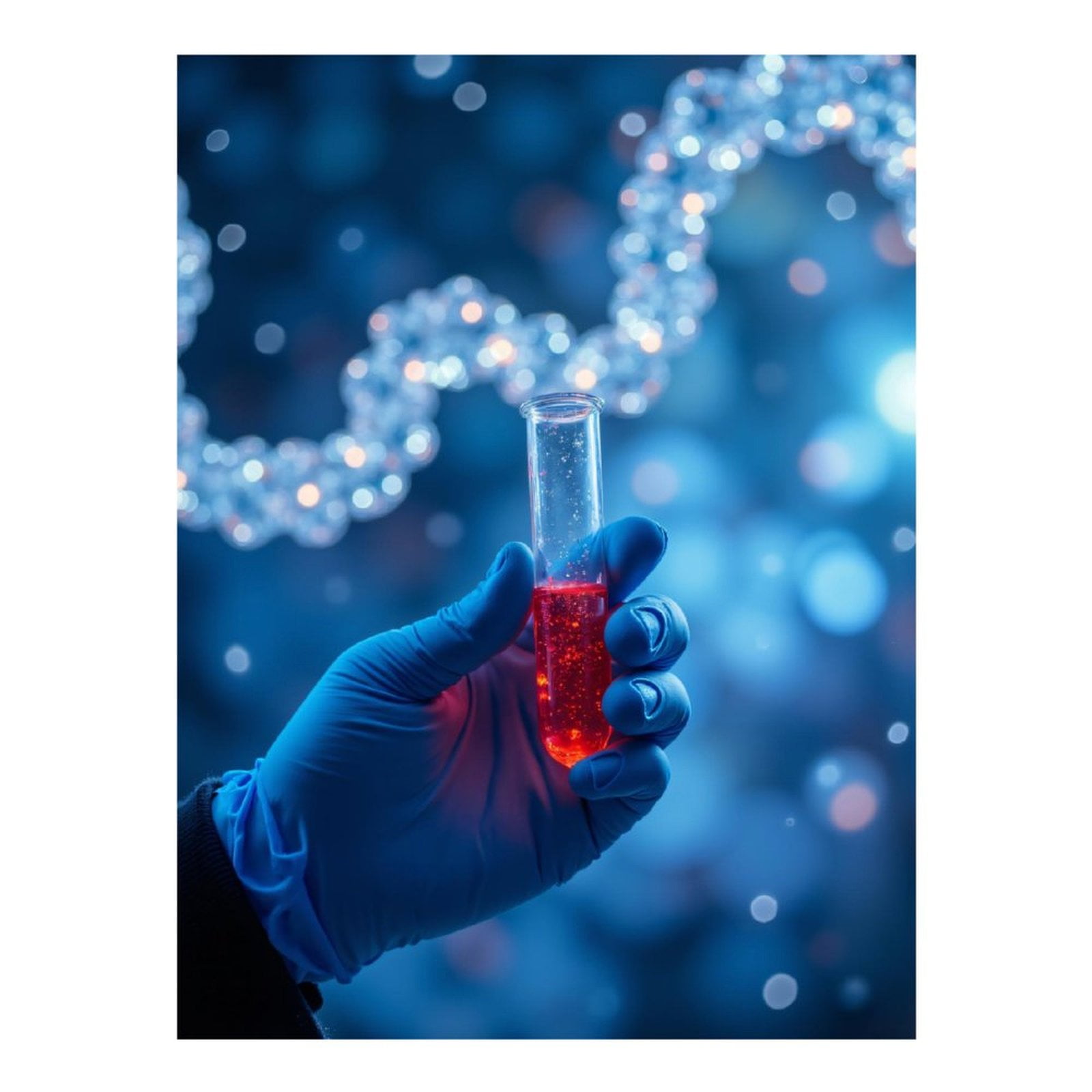 Diamond Art Kit for Adults, DNA Helix Test Tube Science Experiment ...