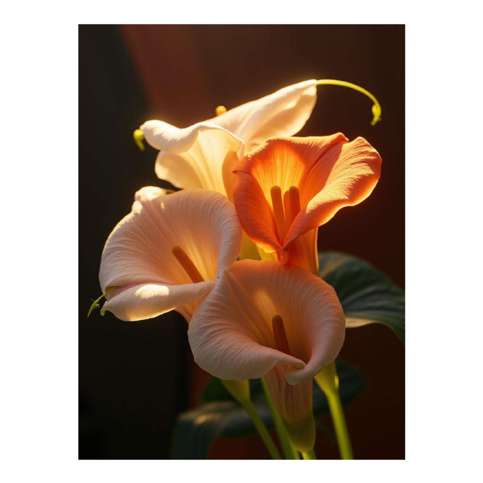 Diamond Art Kit for Adults, Elegant Calla Lily Blooms Diamond Painting ...