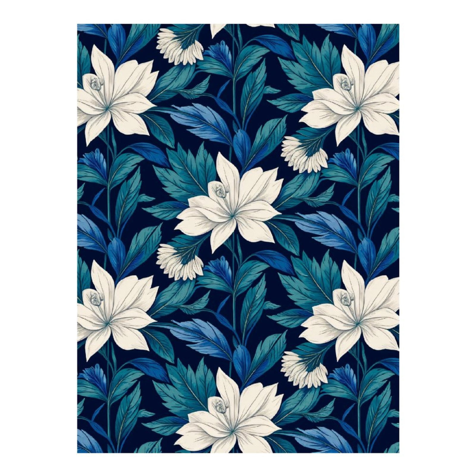 Diamond Art Kit for Adults, Elegant Floral Pattern Design Diamond ...