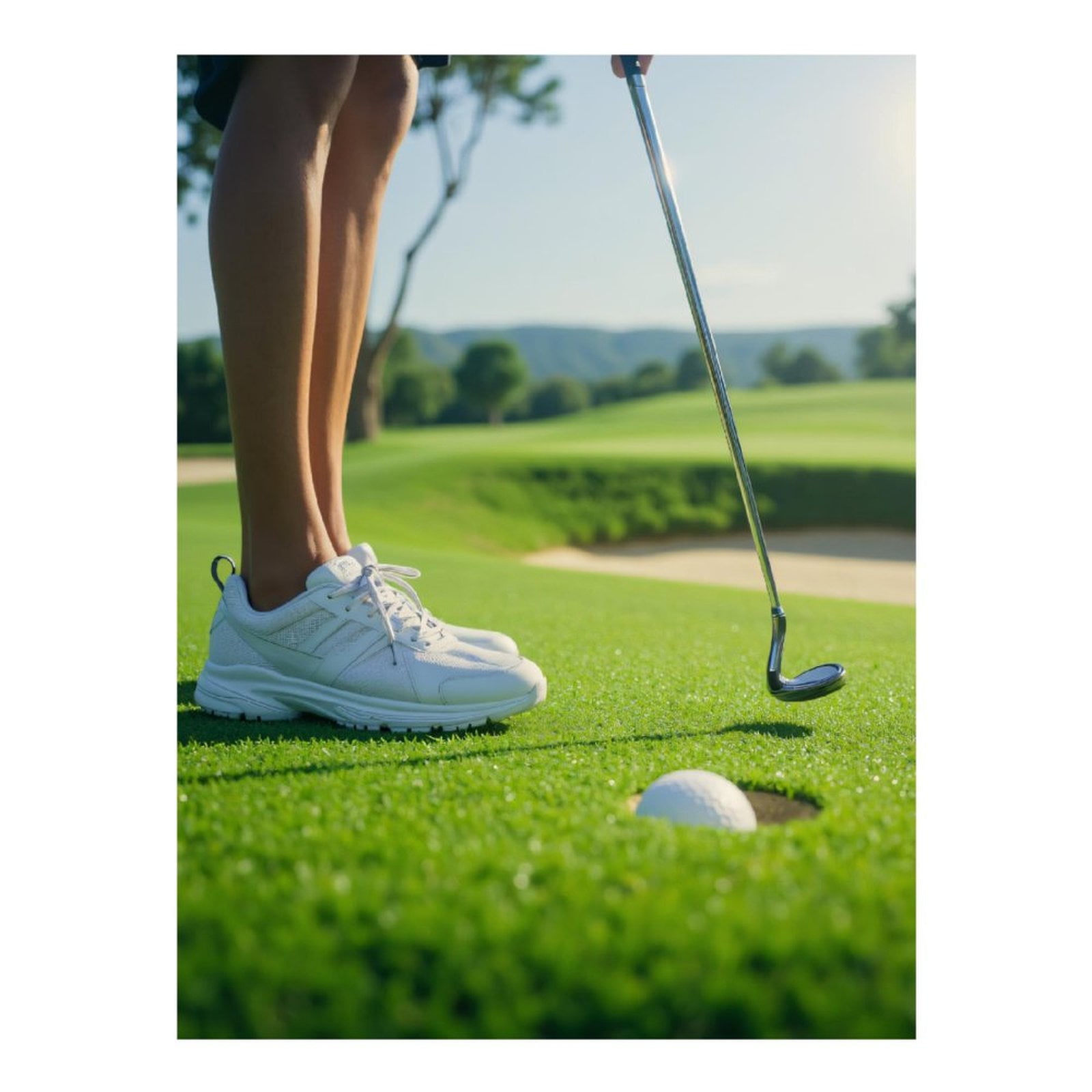 Diamond Art Kit for Adults, Golf Putting Green Sunny Day Diamond ...