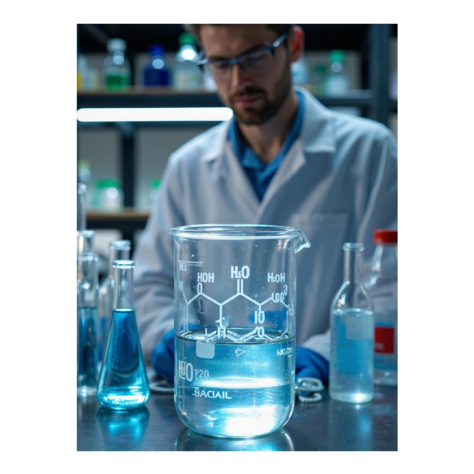 Diamond Art Kit for Adults, Laboratory Scientist Chemistry Beaker ...