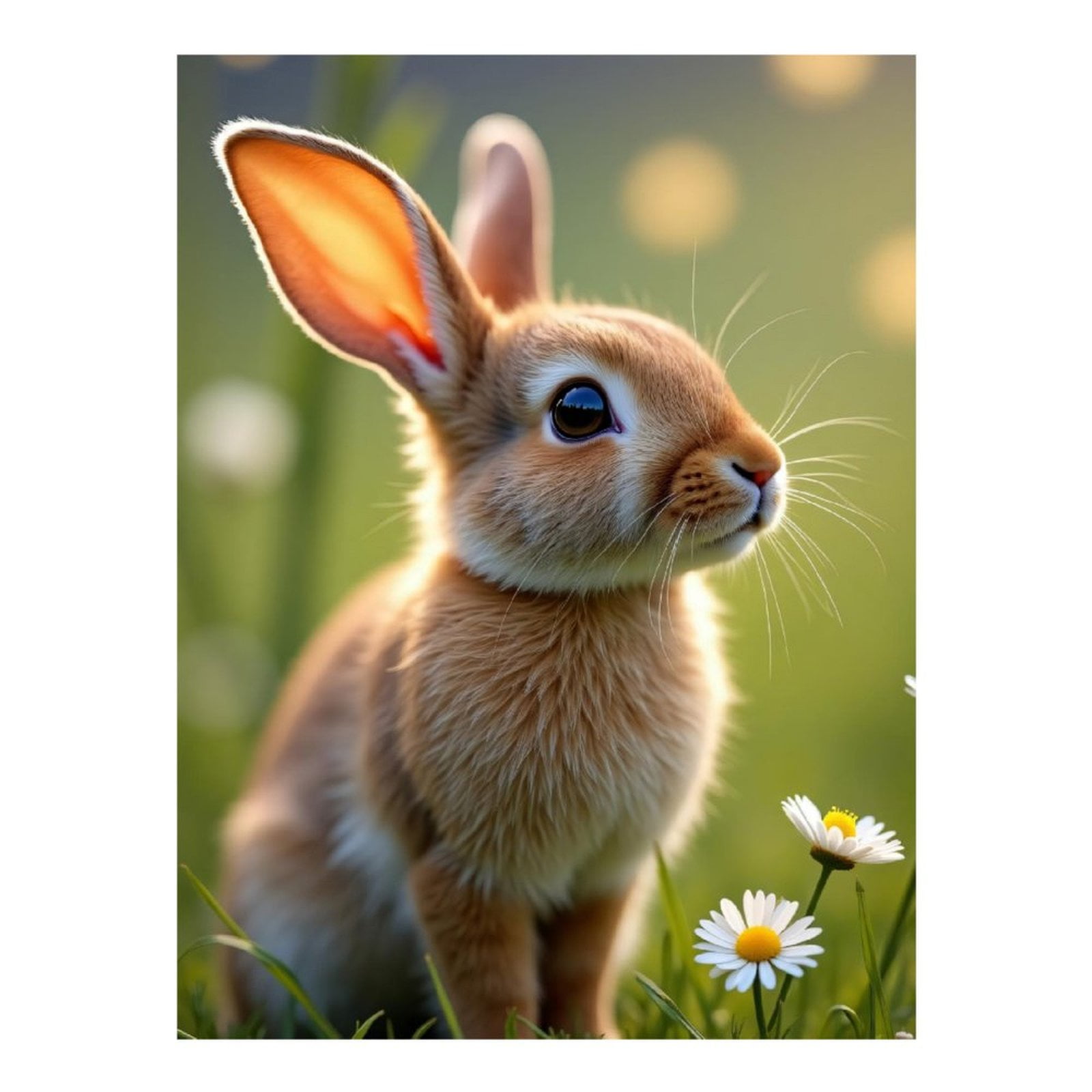 Diamond Art Kit for Adults, Modern Bunny Tan Print No.244 Diamond ...