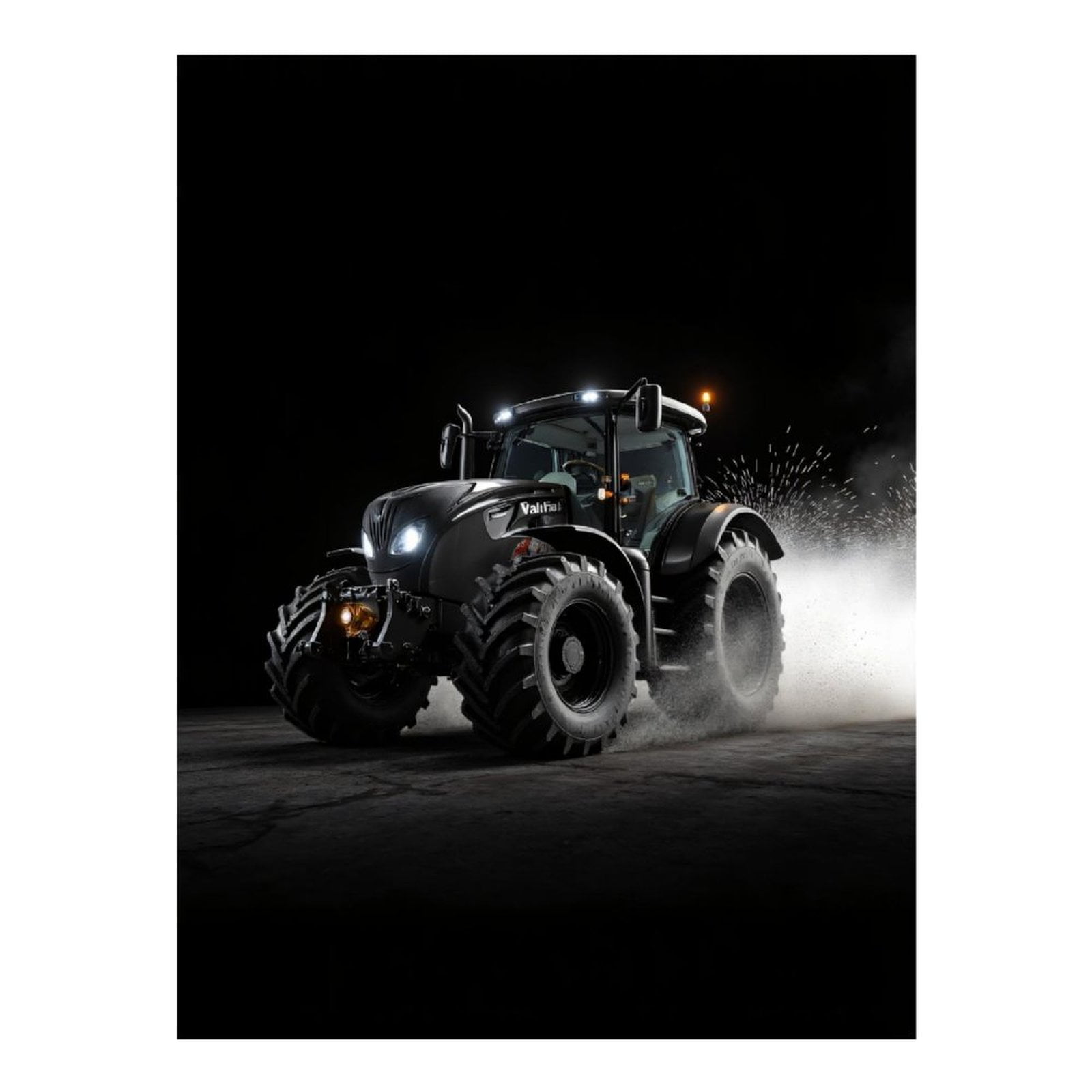 Diamond Art Kit for Adults, Powerful Tractor Night Drive Diamond ...