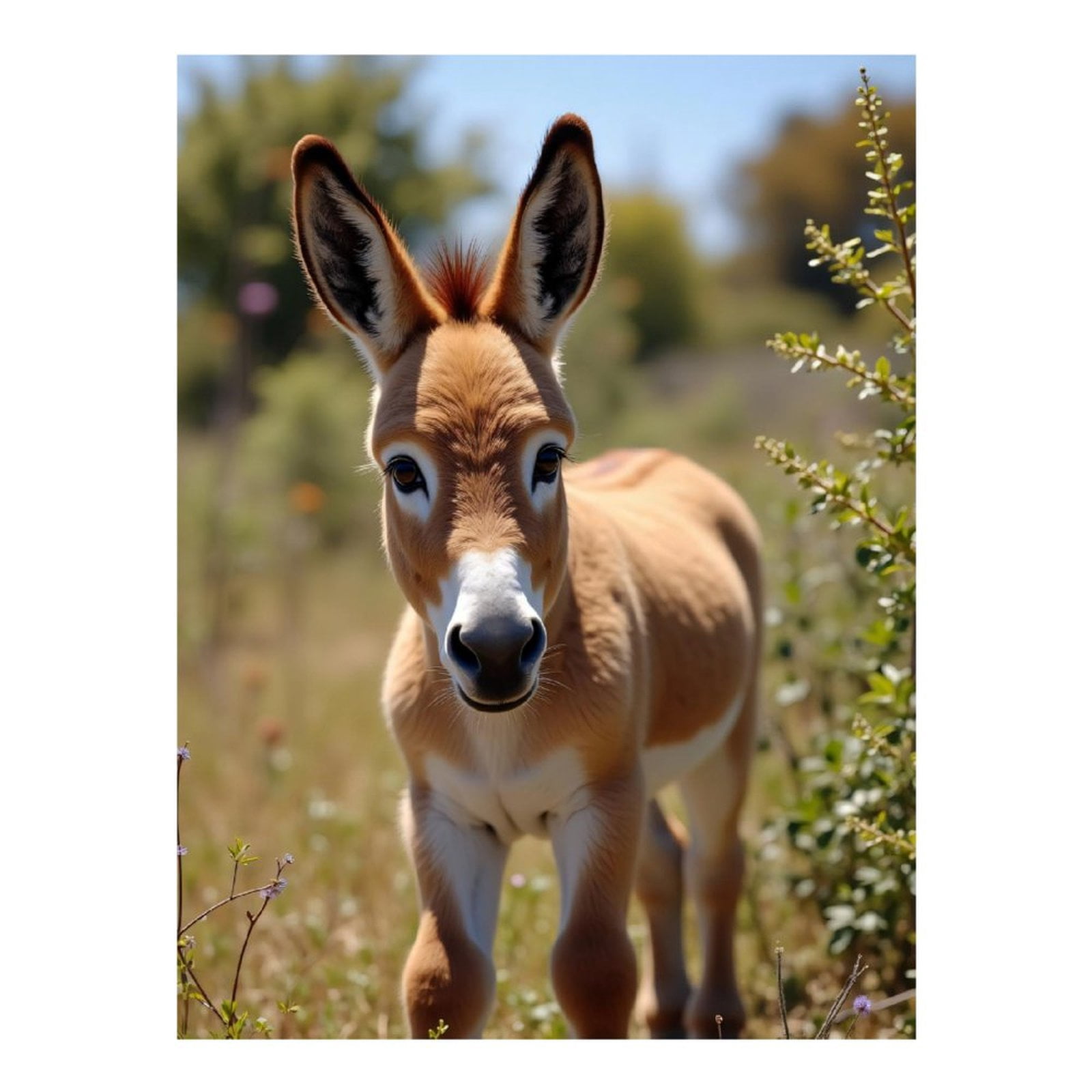 Diamond Art Kit for Adults, Realistic Modern Donkey Print No.31 Diamond ...