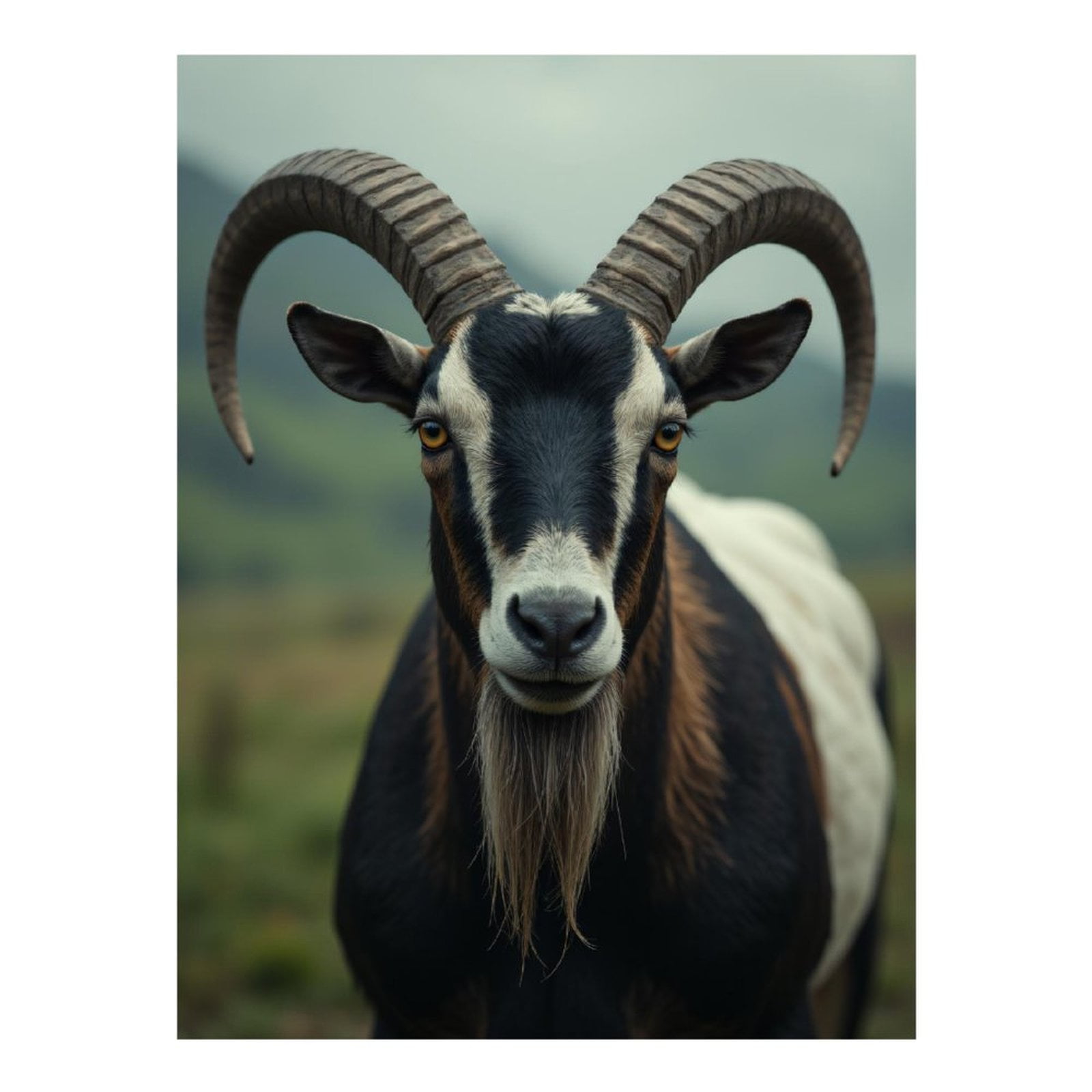 Diamond Art Kit for Adults, Regal Majestic Mountain Goat Diamond ...