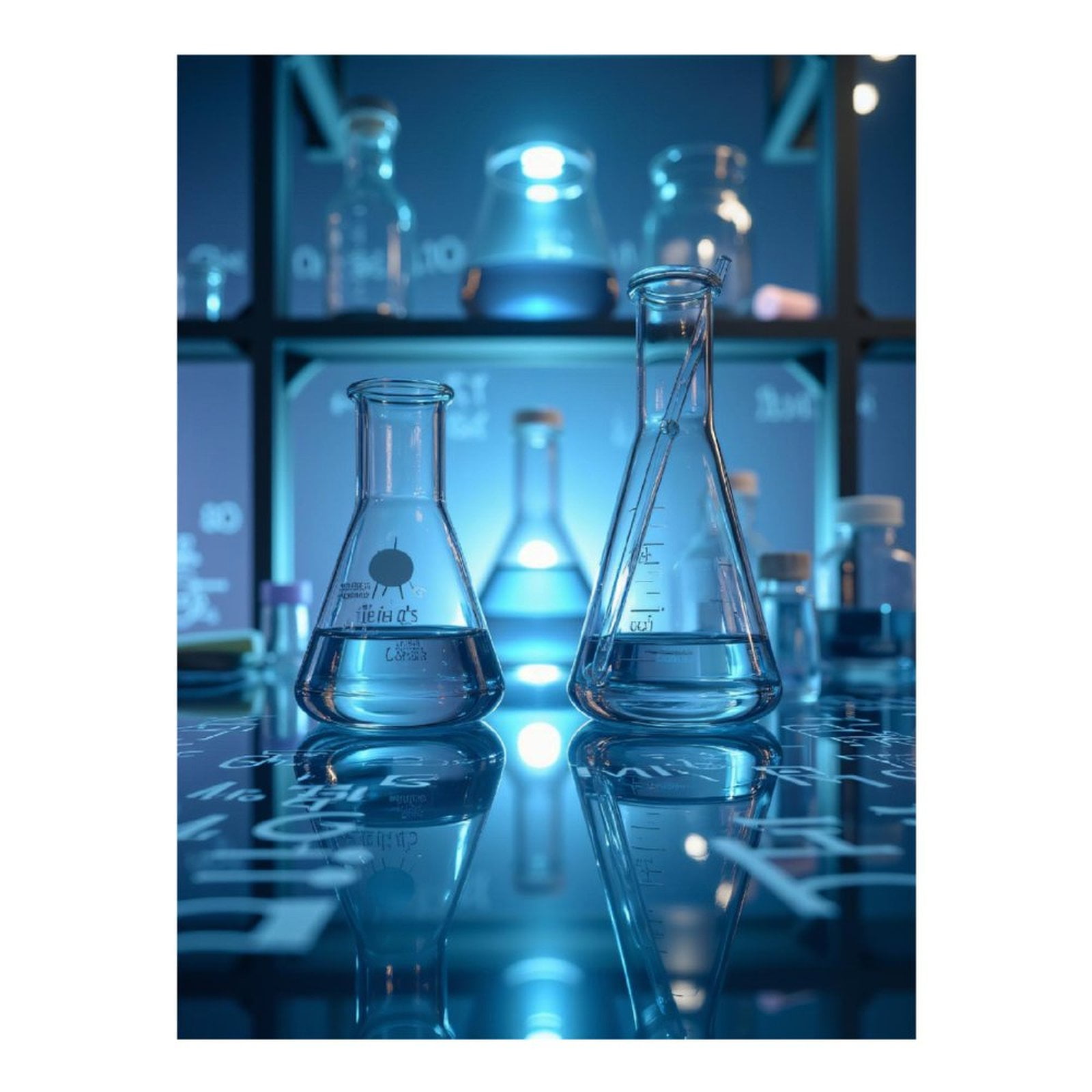 Diamond Art Kit for Adults, Science Lab Glassware Display Diamond ...