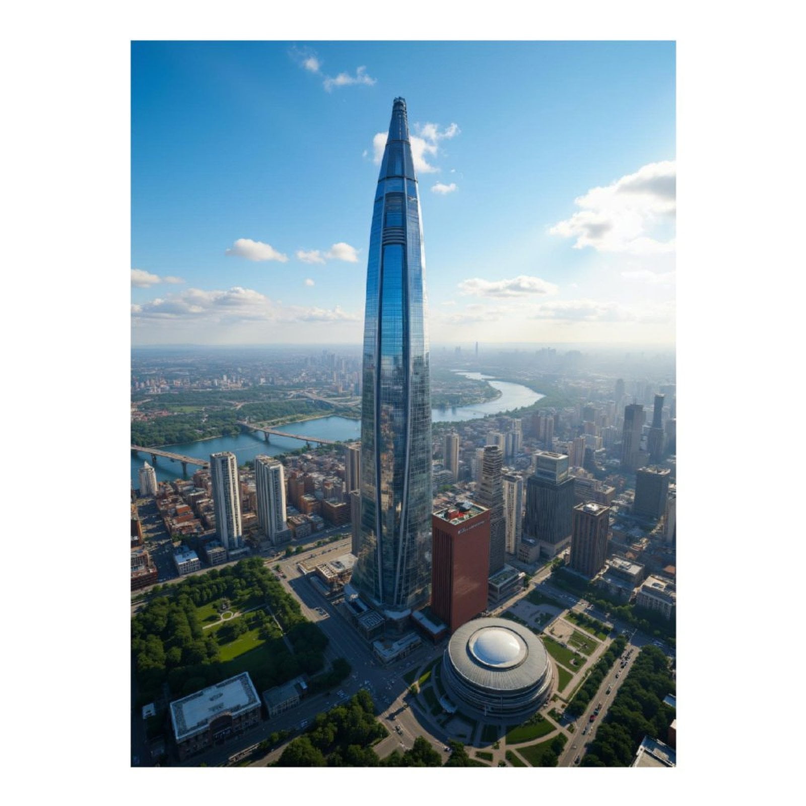 Diamond Art Kit for Adults, Skyscraper Skyline Cityscape Tower Diamond ...